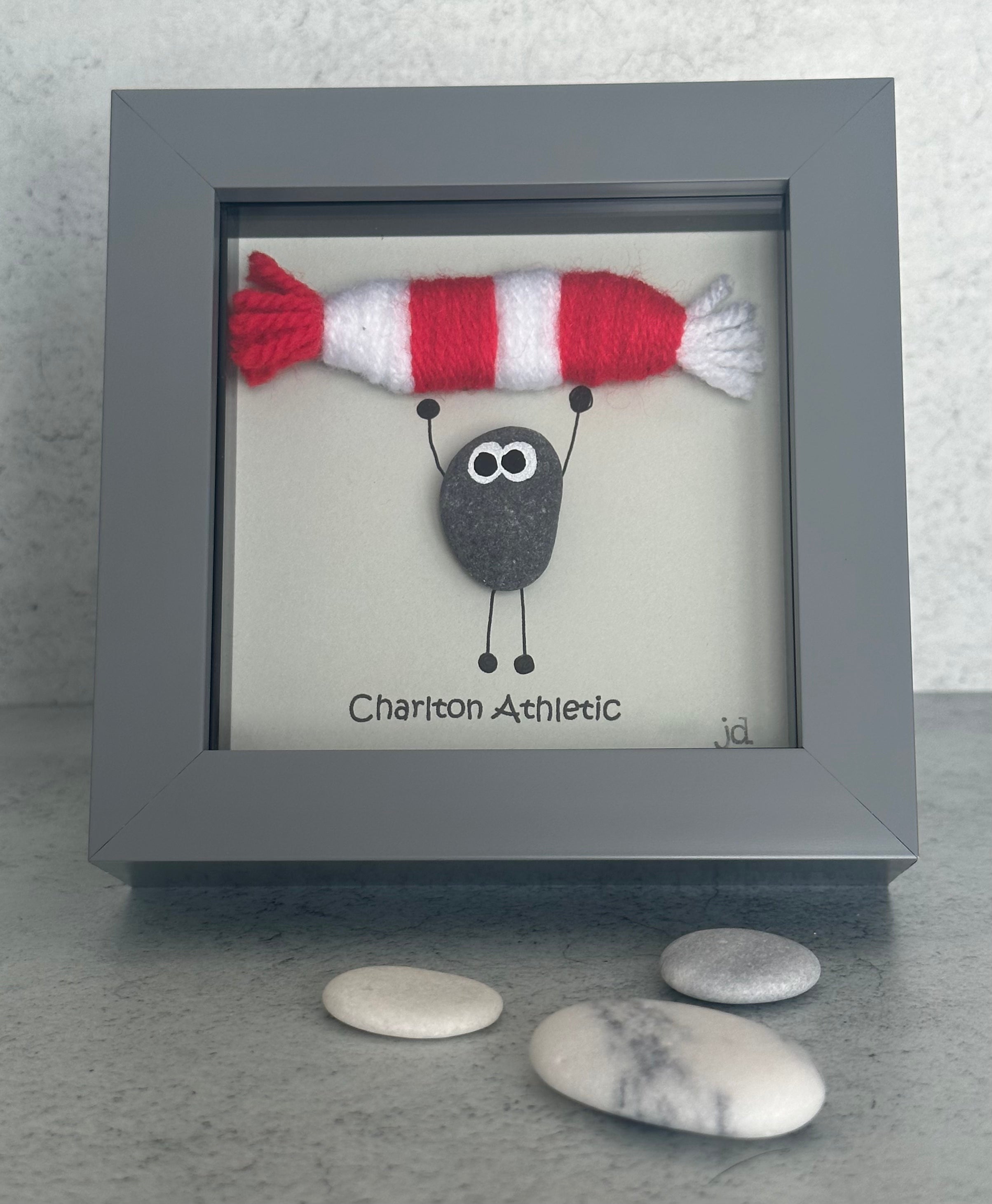 Charlton Athletic Frame – Pebbled
